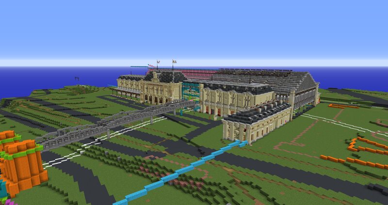 Paris 1:1 scale | BuildTheEarth Project Minecraft Map