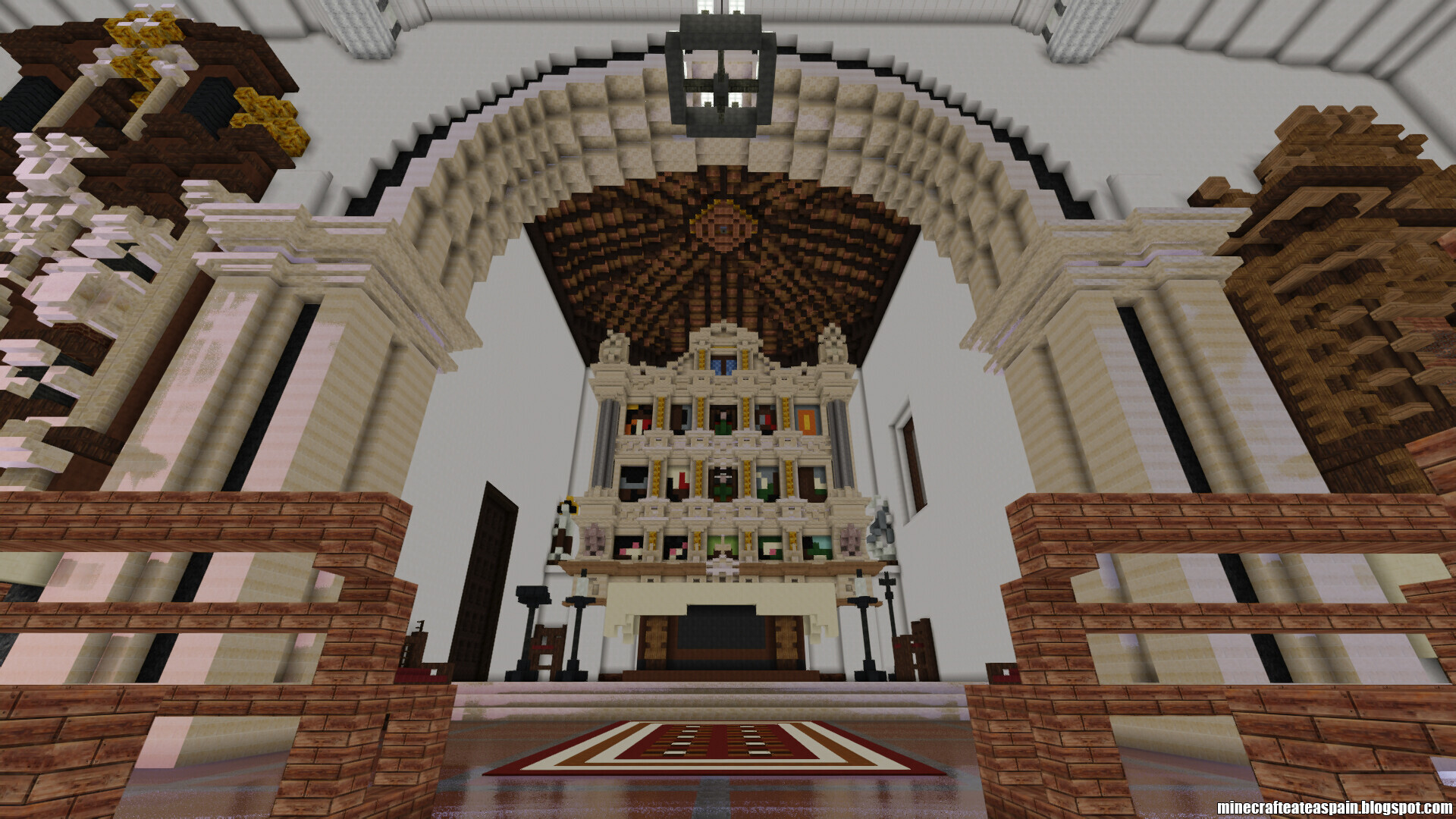 Church of Valdavida, León, Spain in Minecraft Minecraft Map