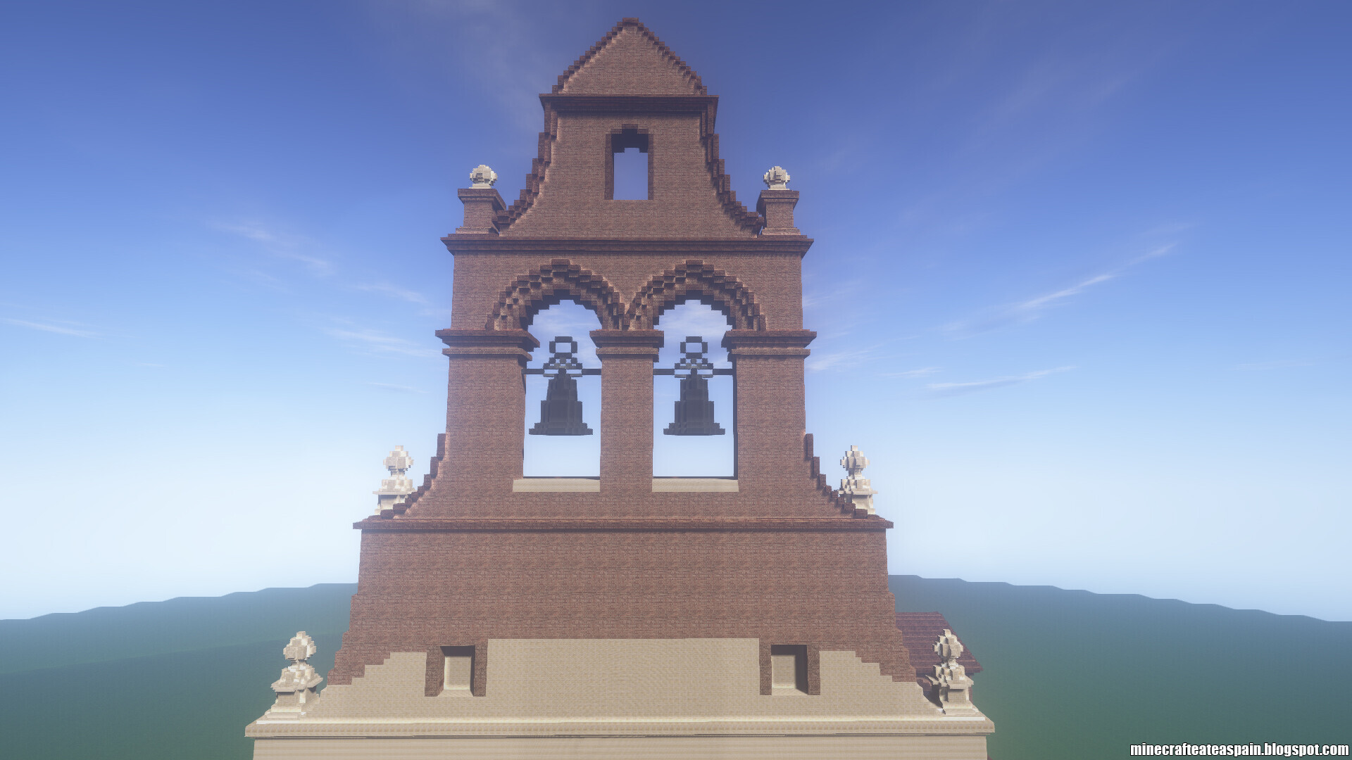 Church of Valdavida, León, Spain in Minecraft Minecraft Map