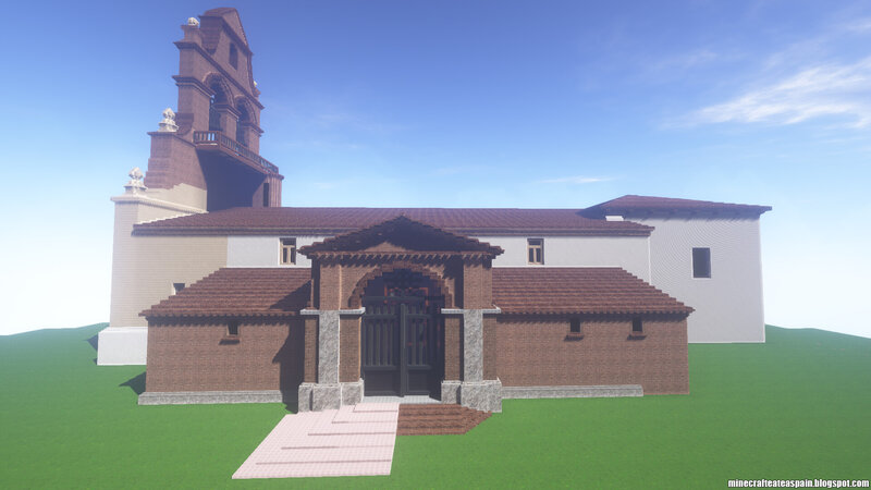 Church of Valdavida, León, Spain in Minecraft Minecraft Map