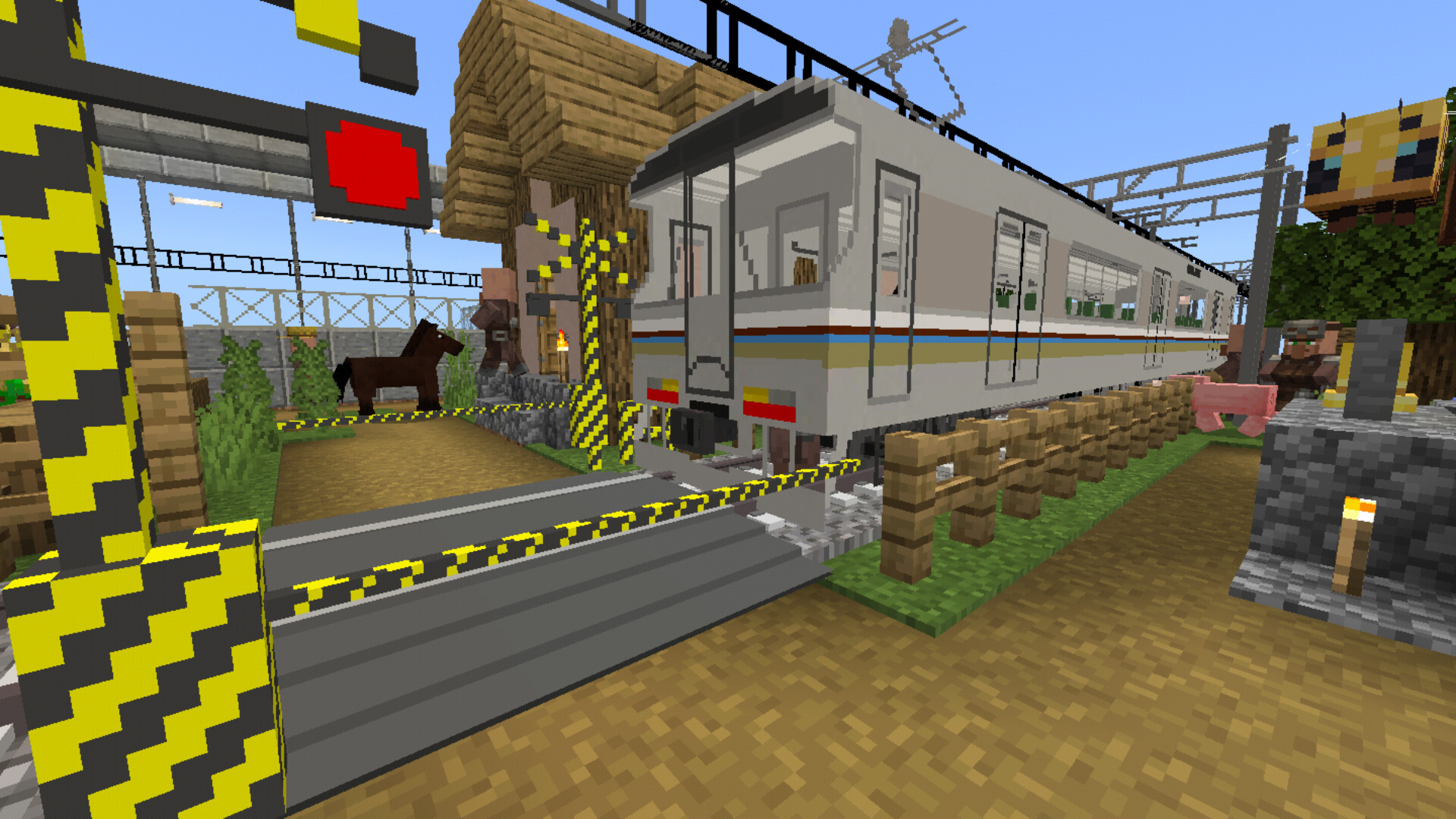 Real train map for Update Minecraft Map