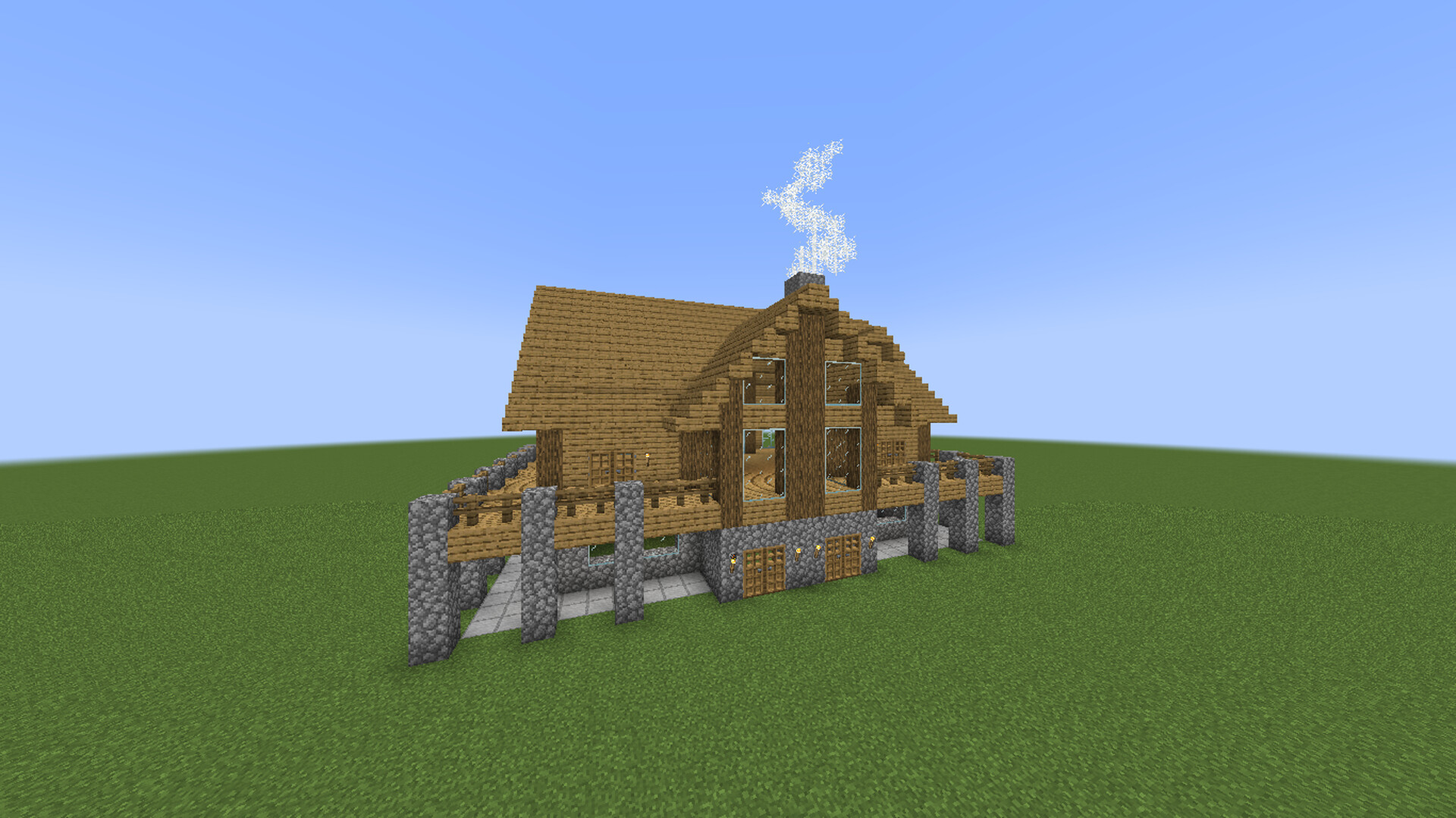Wooden House Minecraft Map
