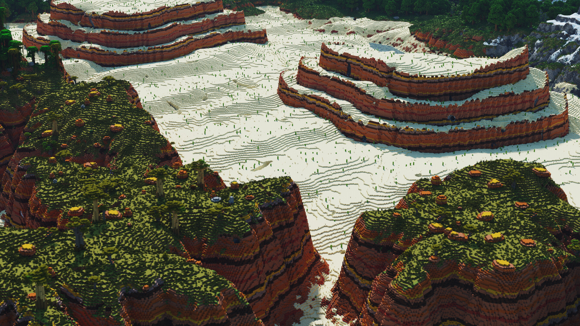 Raqulie (3k x 3k, 1.18, multibiome, Java & Bedrock) Minecraft Map