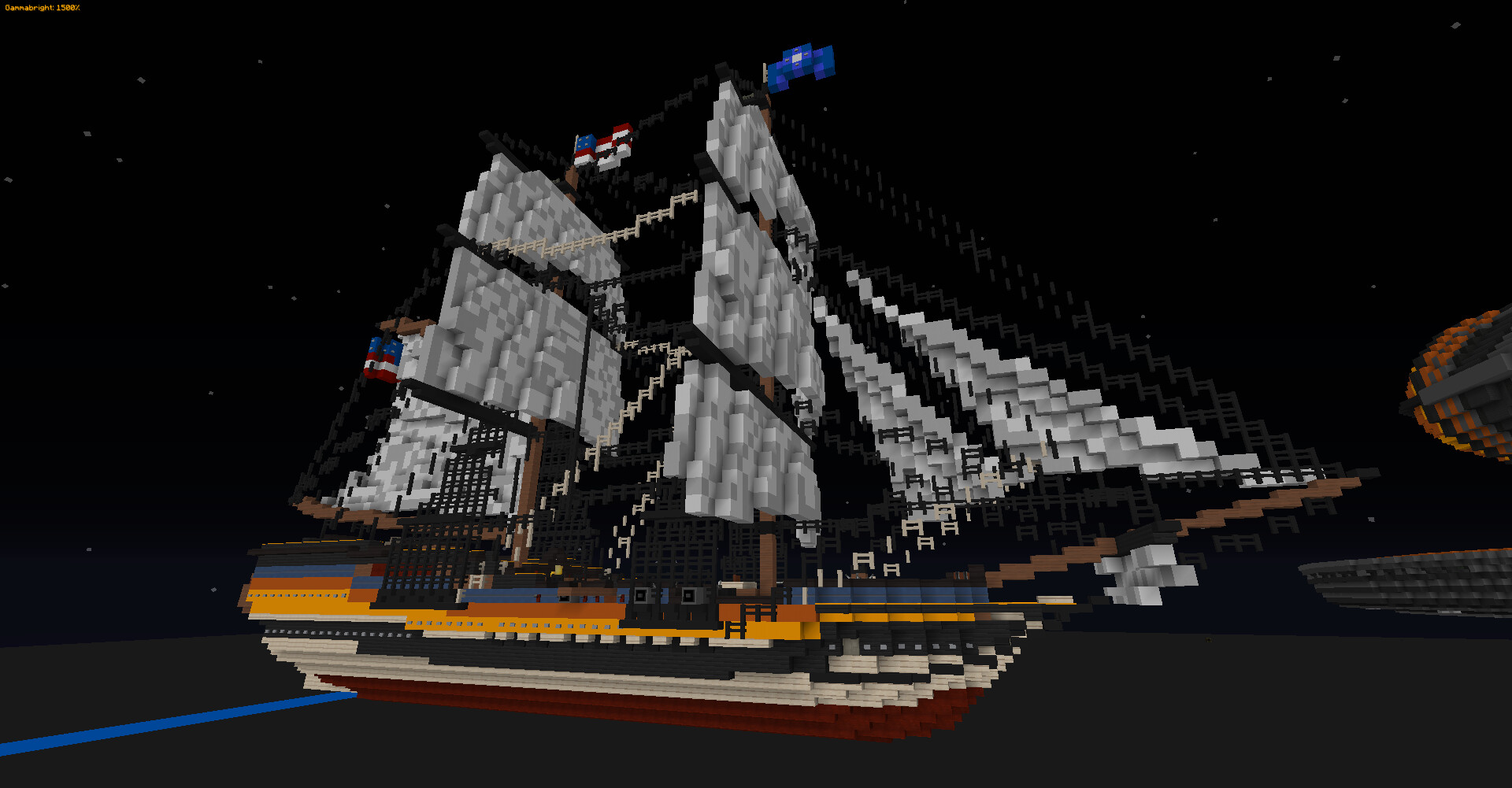 USS Enterprise (Brig sailing ship) Minecraft Map