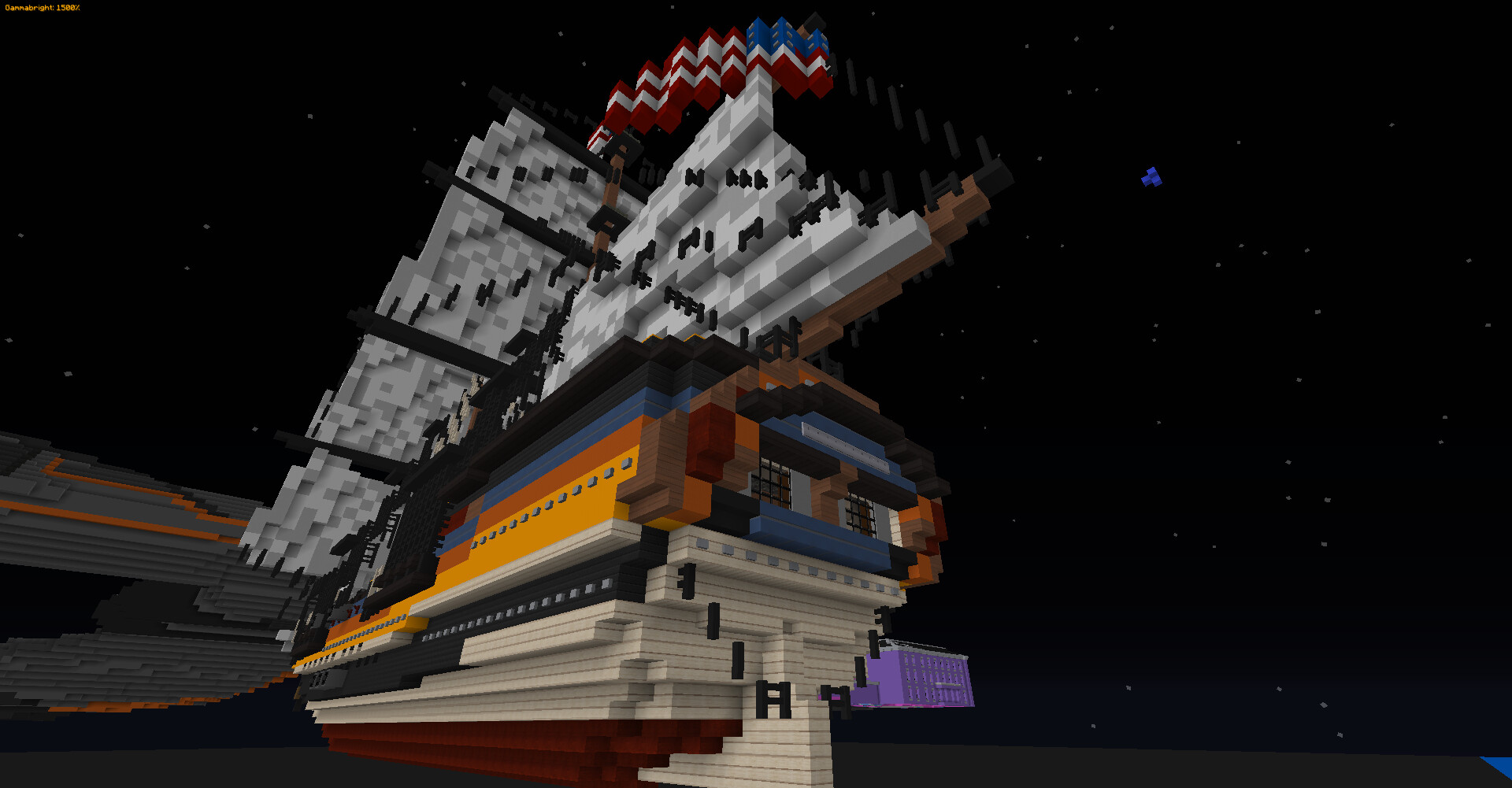 USS Enterprise (Brig sailing ship) Minecraft Map