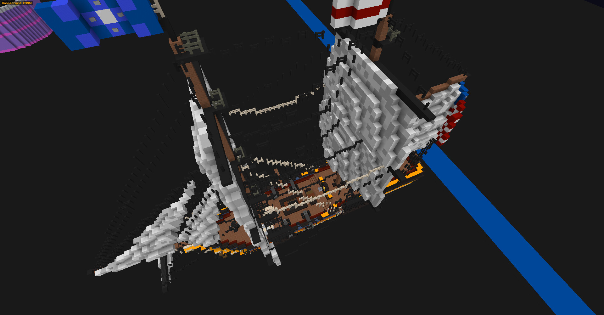 USS Enterprise (Brig sailing ship) Minecraft Map