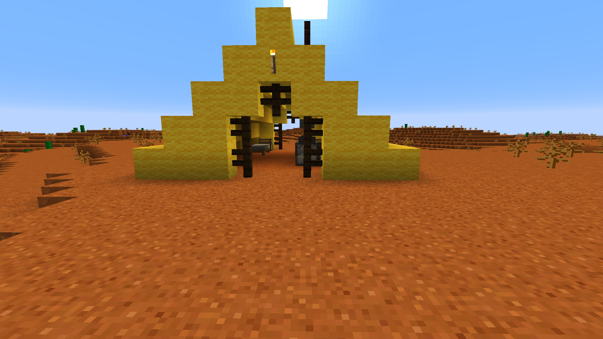 Underwater Temple Excavation Site and Tent with Giant Waterfall in ...