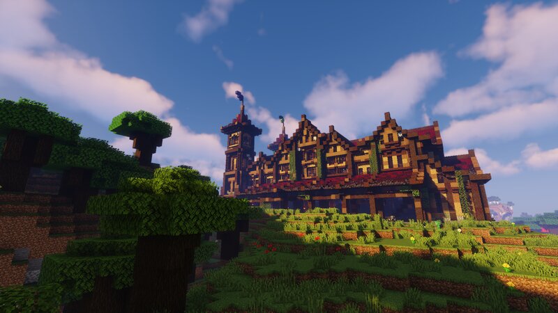 Haunted Train Station Minecraft Map