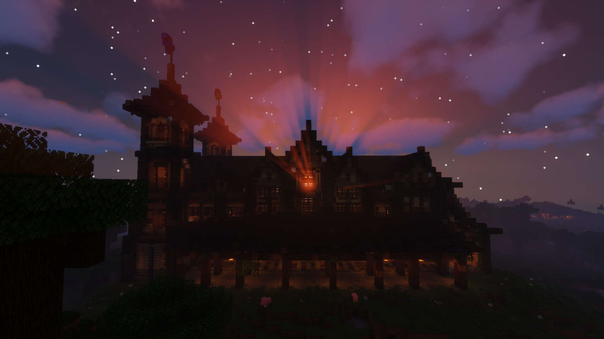 Haunted Train Station Minecraft Map