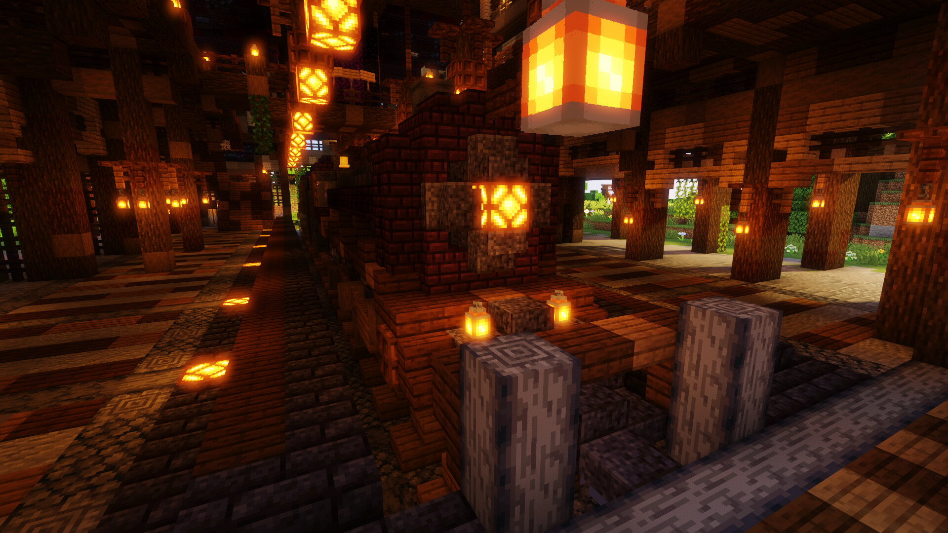 Haunted Train Station Minecraft Map