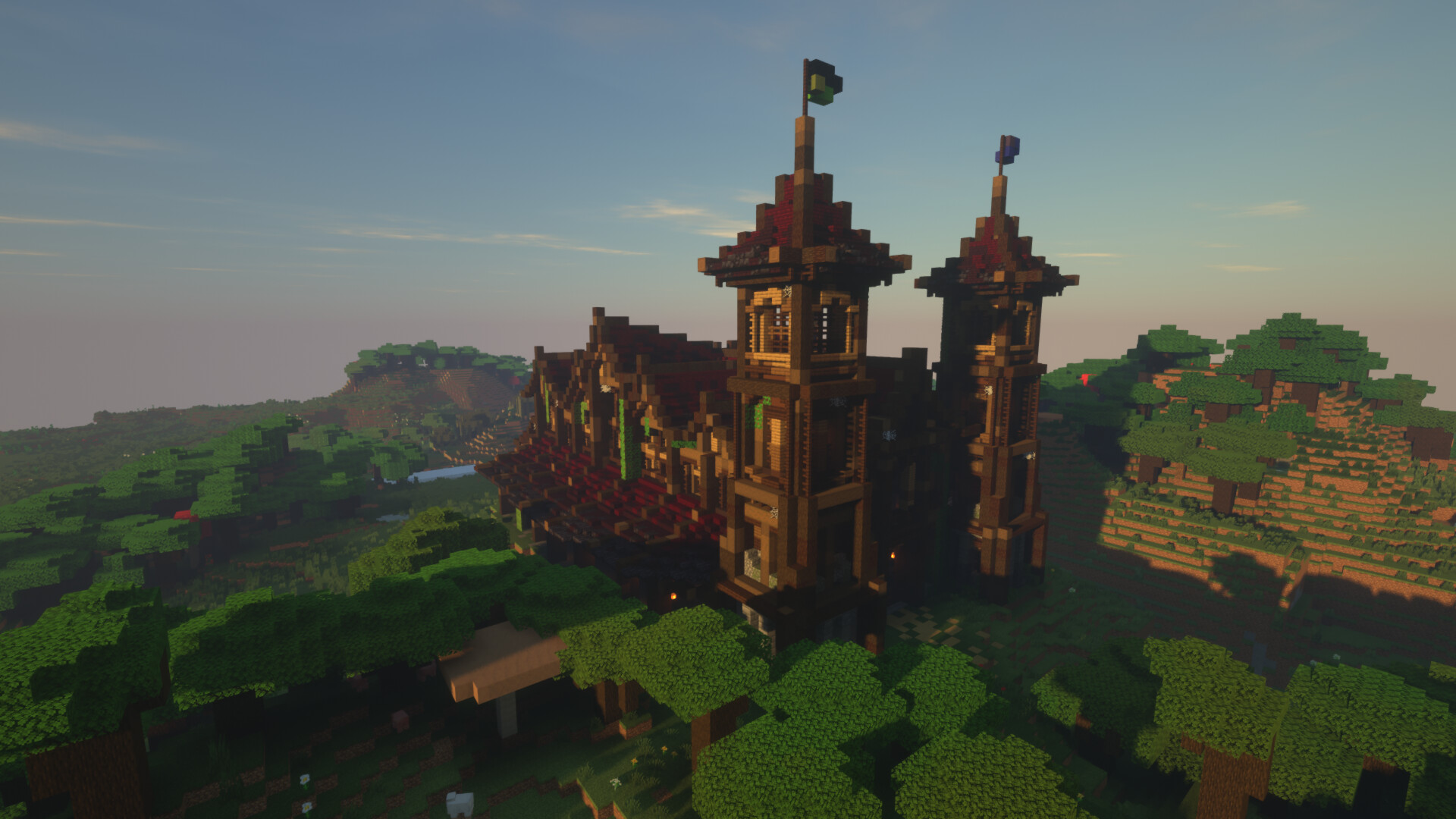 Haunted Train Station Minecraft Map