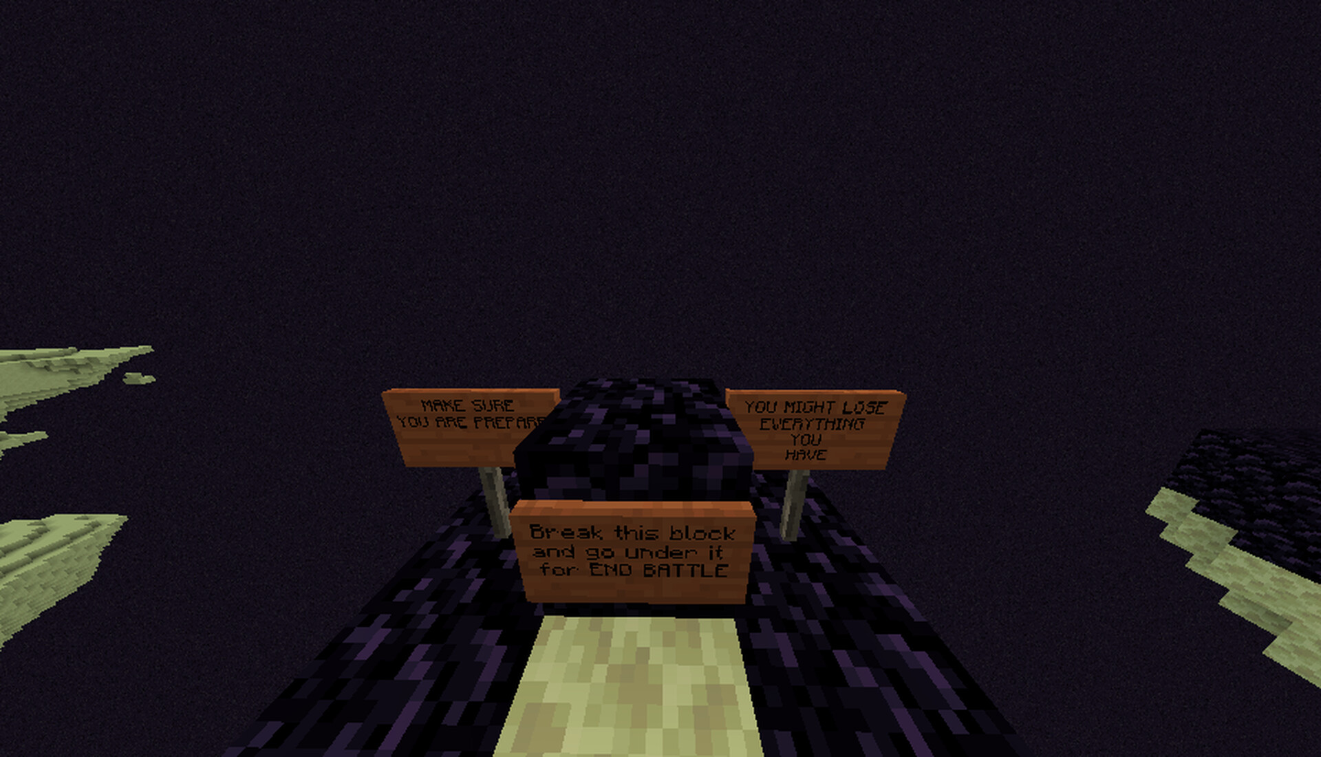 End Survival Minecraft Map