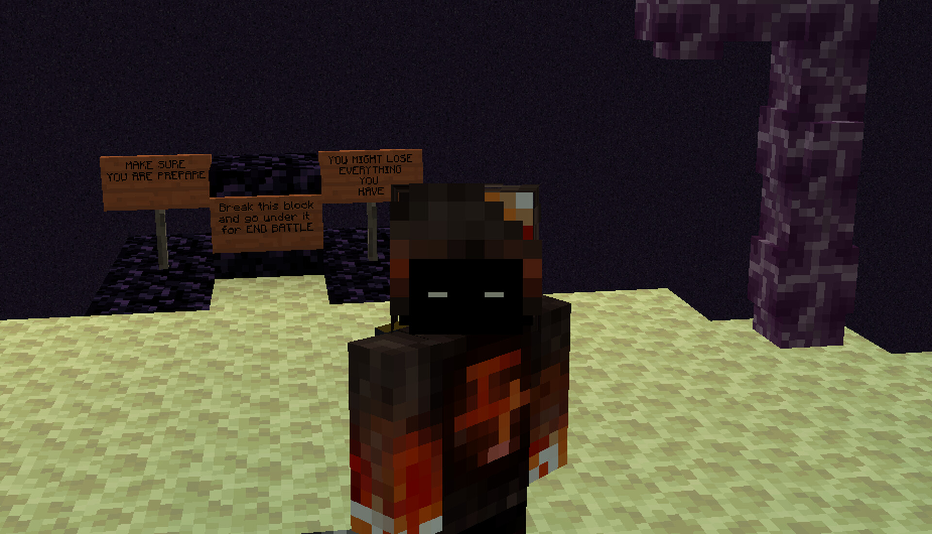 End Survival Minecraft Map