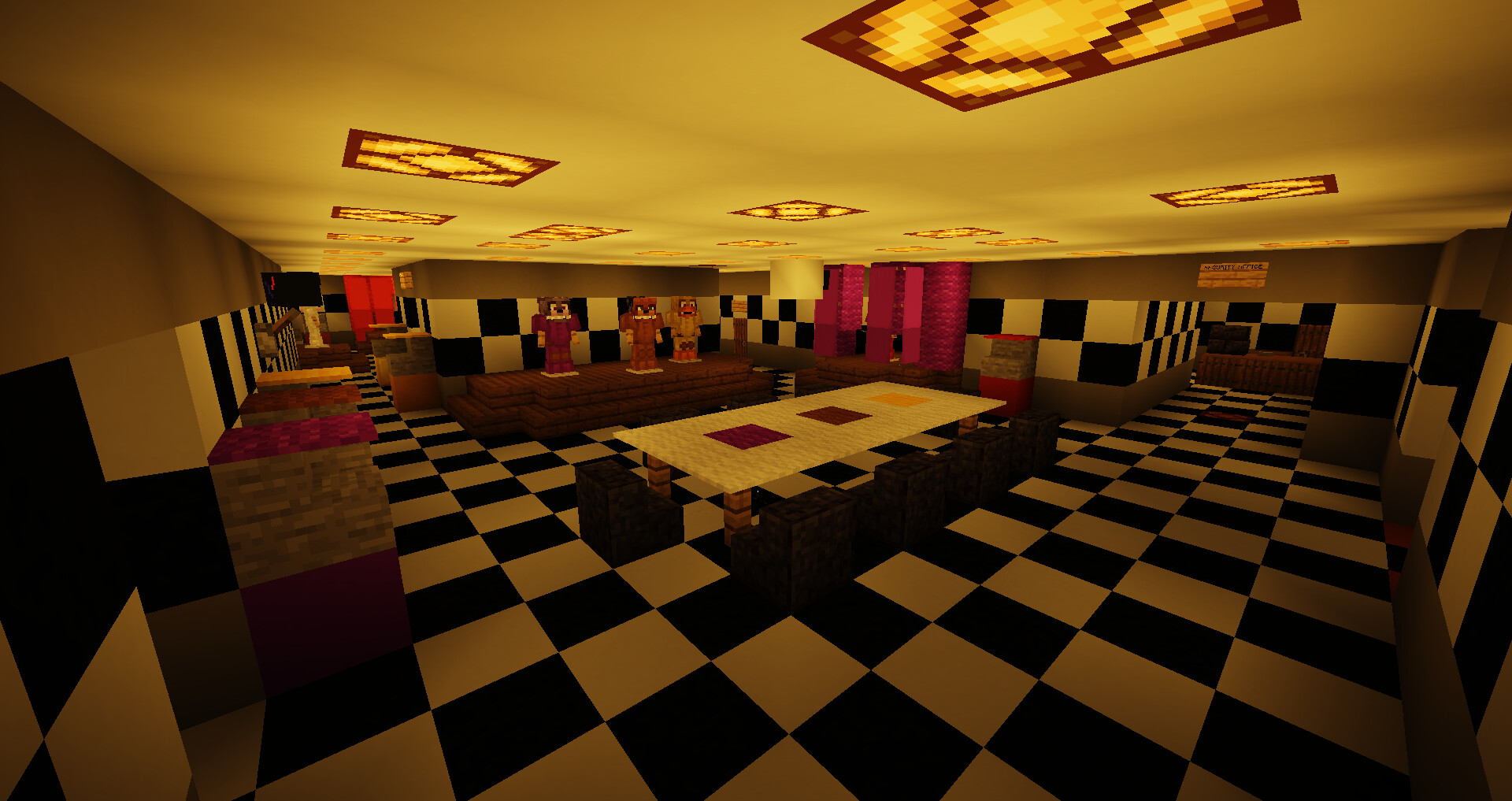 Fnaf MID-EFFORT map 1.19 (Java) Minecraft Map