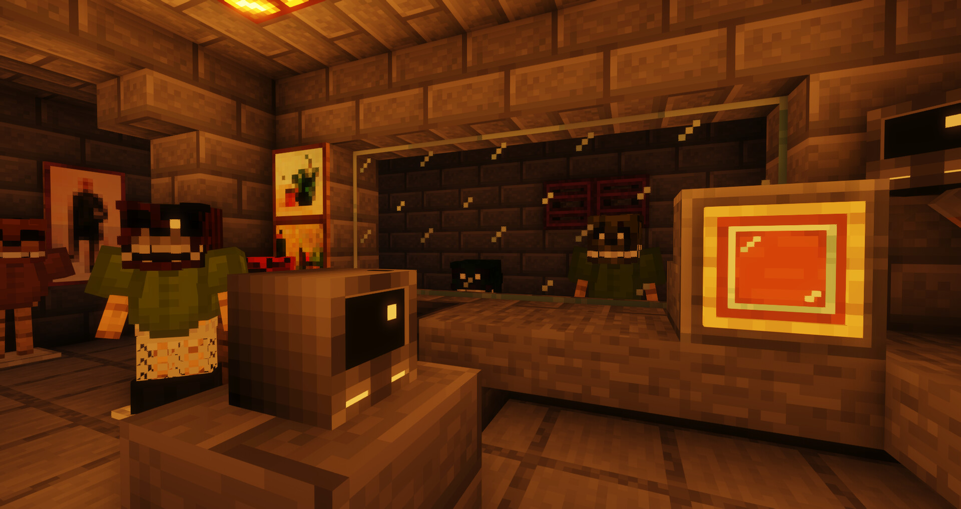 Fnaf MID-EFFORT map 1.19 (Java) Minecraft Map