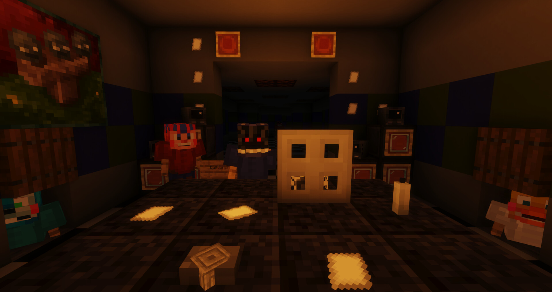 Fnaf MID-EFFORT map 1.19 (Java) Minecraft Map