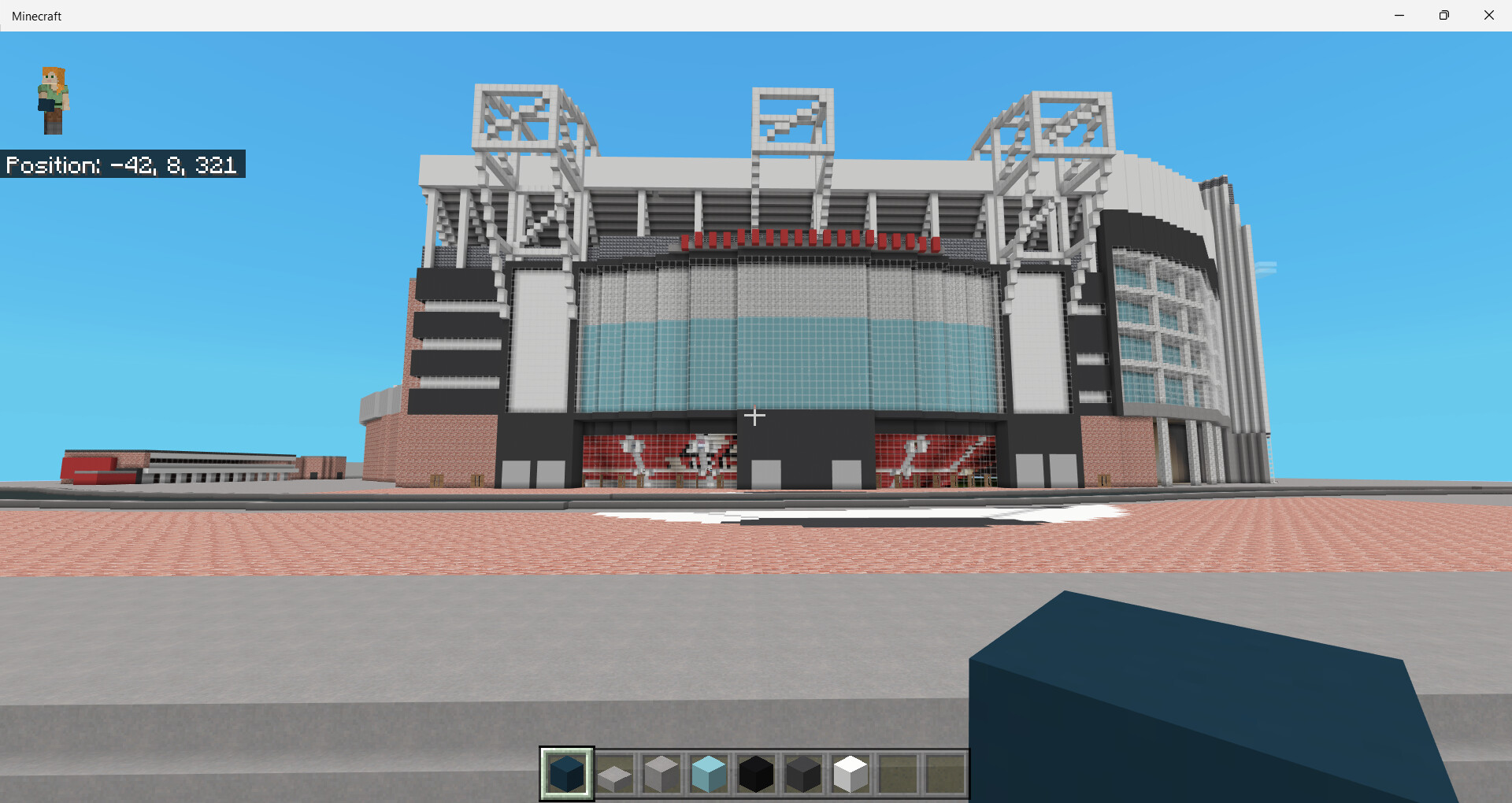old trafford football stadium Minecraft Map