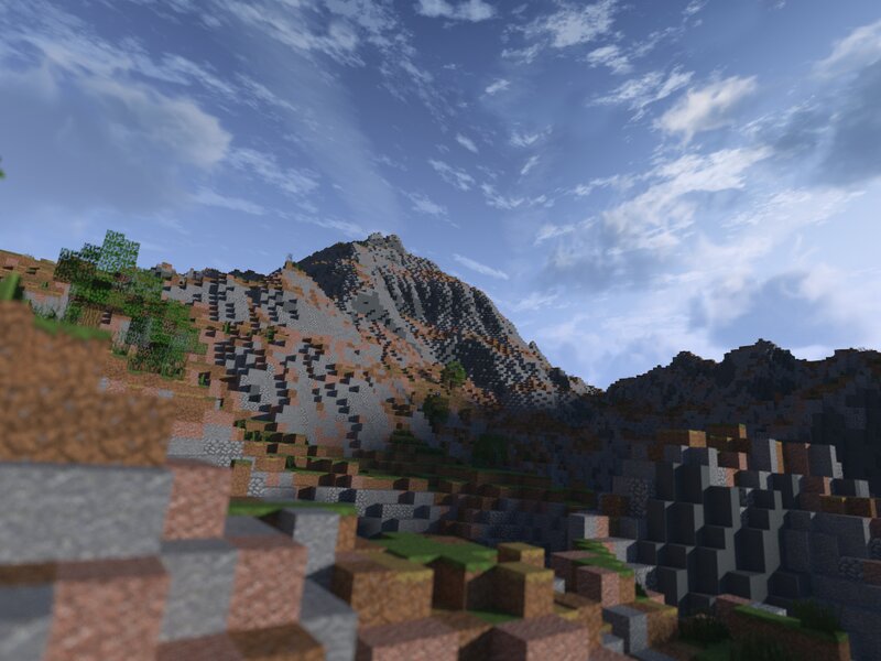 Custom forest island 1k x 1k worldpainter map Minecraft Map