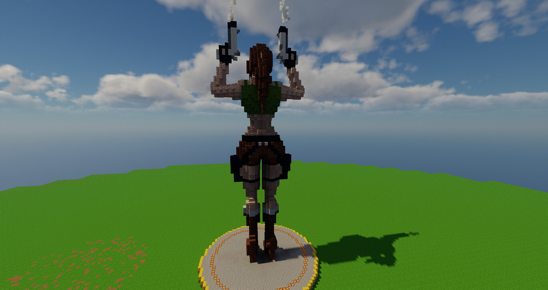 Tomb Raider - Lara Croft (Schematic) Minecraft Map