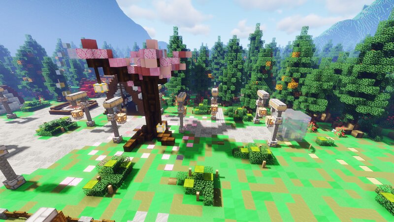 Camp Sakura Minecraft Map