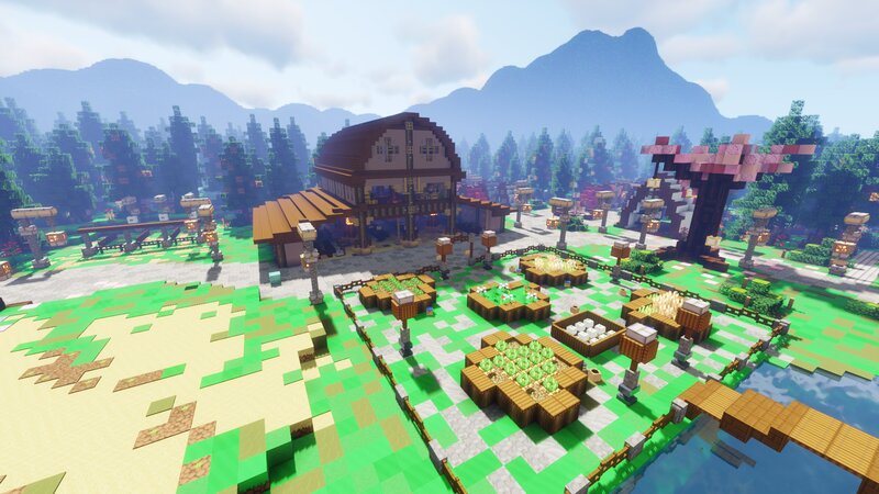 Camp Sakura Minecraft Map