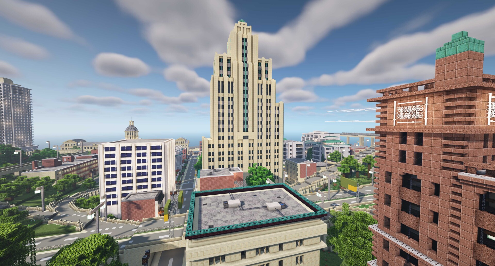 The Aldred Building, Montréal Minecraft Map