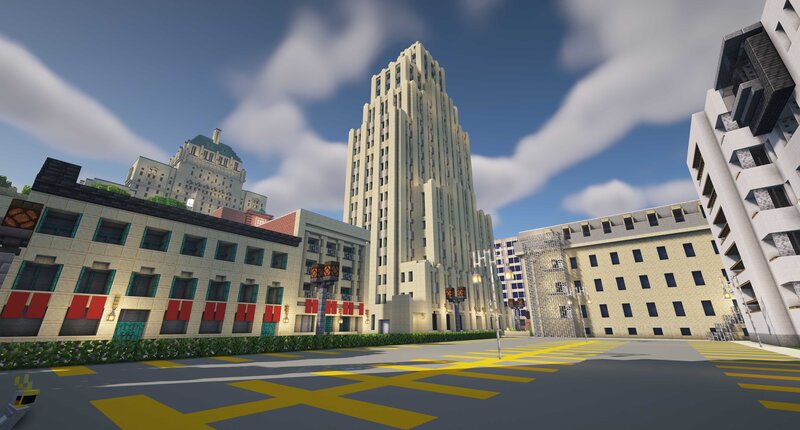 The Aldred Building, Montréal Minecraft Map