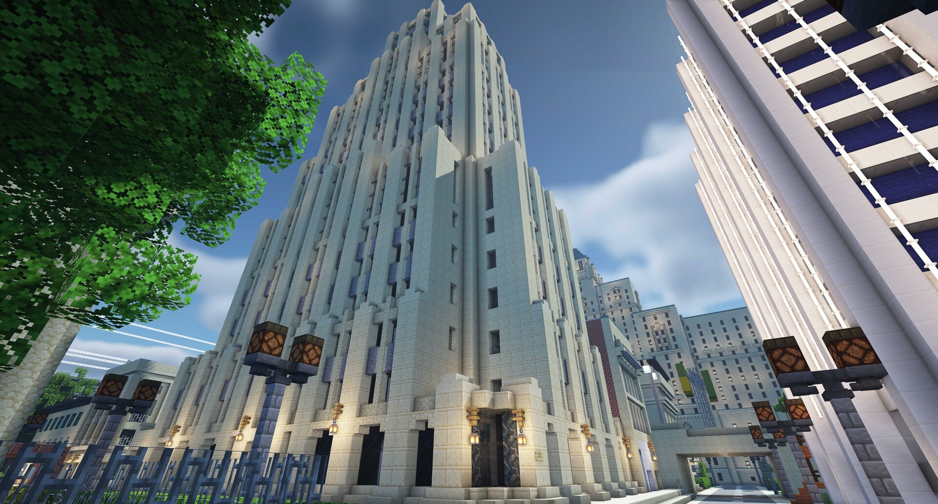 The Aldred Building, Montréal Minecraft Map