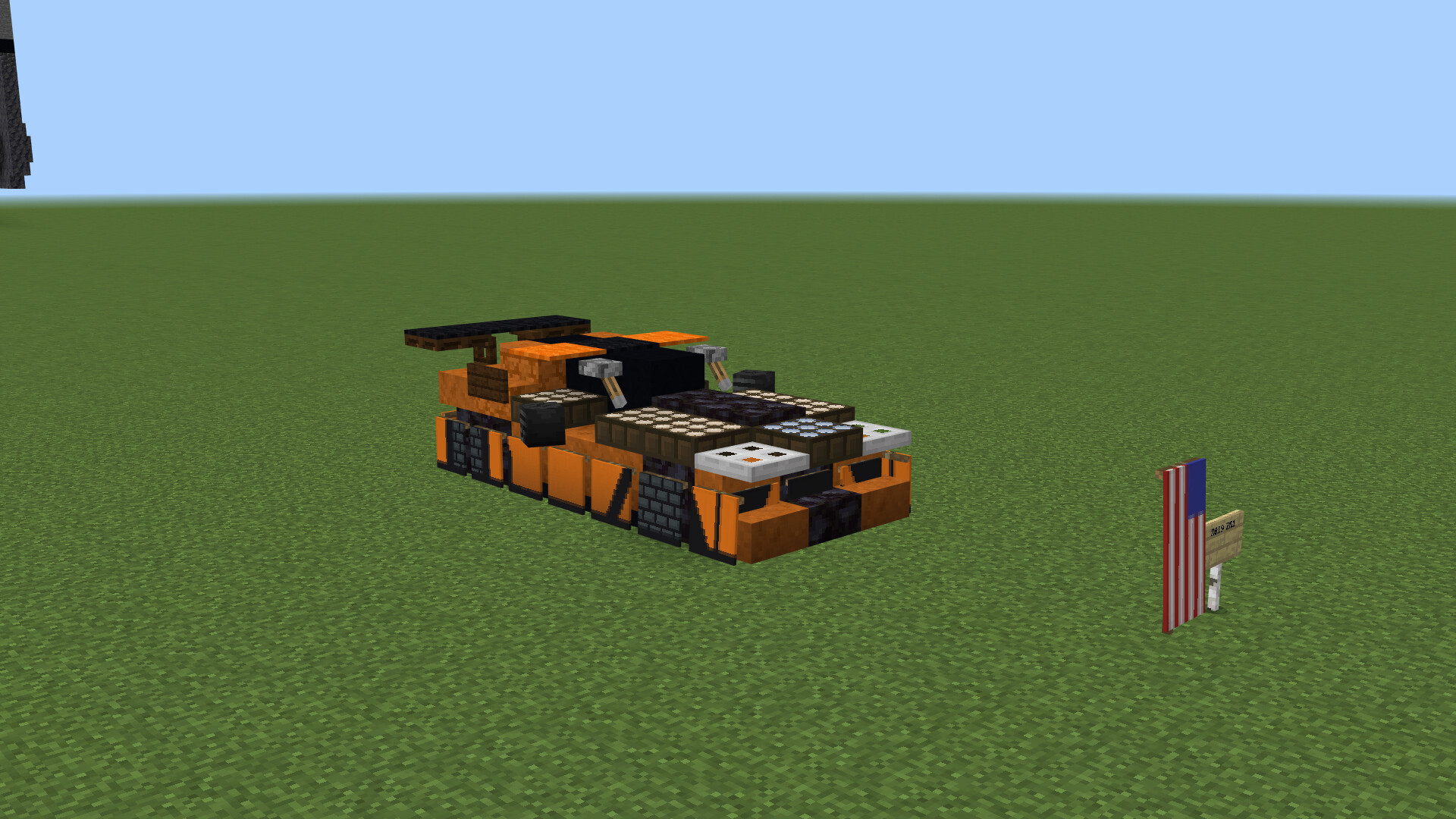 Corvette ZR1 2019 Minecraft Map