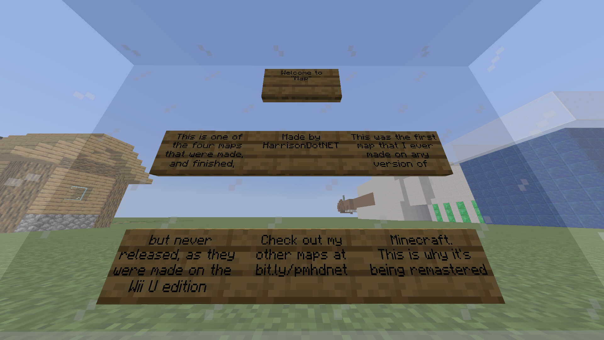 "Map" - Remastered Minecraft Map