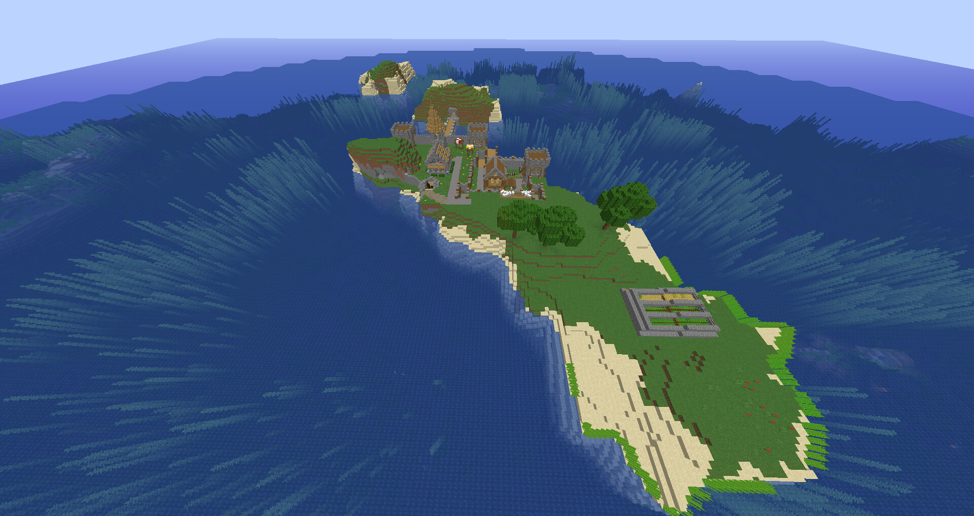 Don Island | Survival [1.14.4+] Minecraft Map