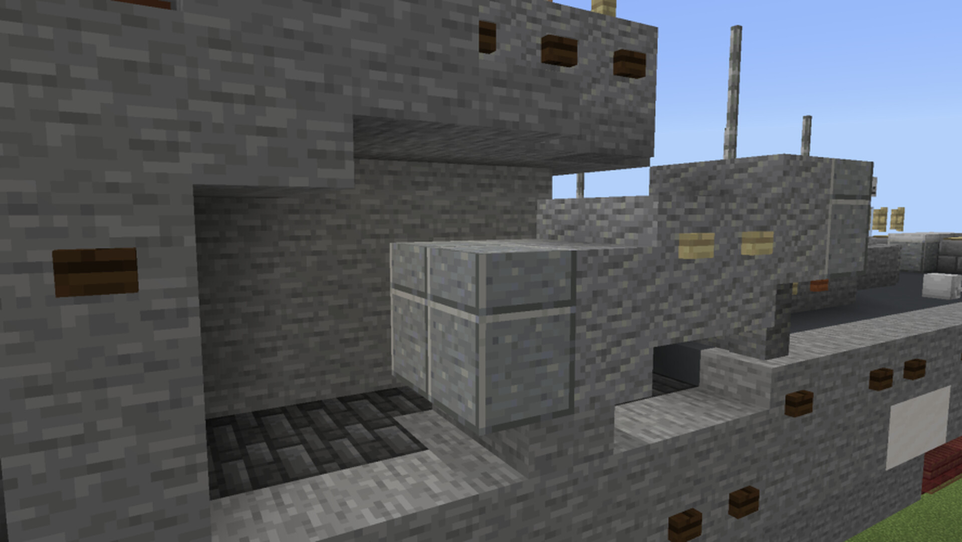 1:2 scale Project 1155.1 Admiral Chabanenko (Udaloy II Class) Minecraft Map