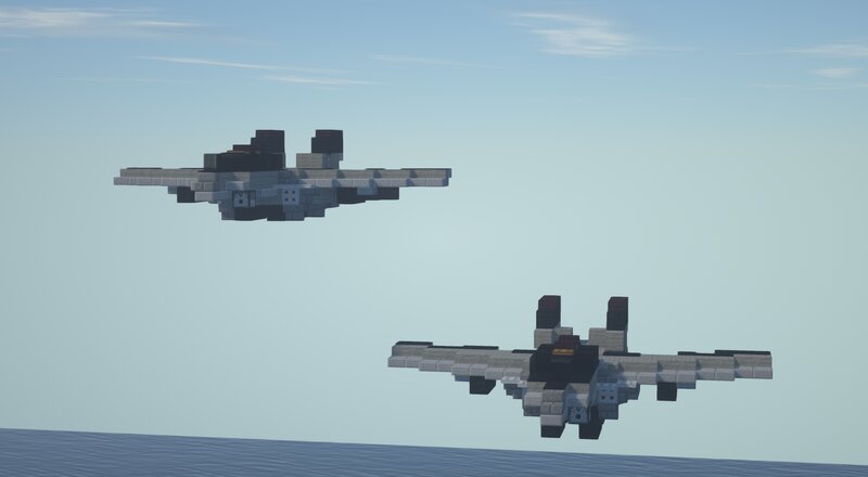 Grumman F-14 Tomcat - movecraft compatible Minecraft Map