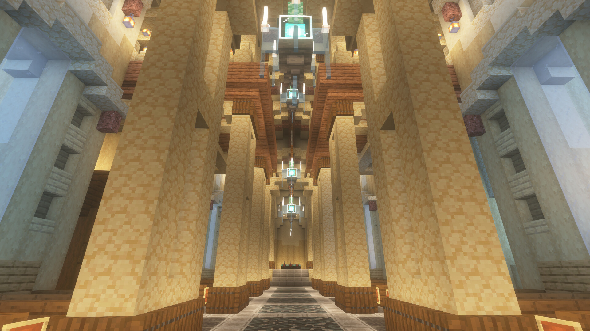 Desert Cathedral Minecraft Map