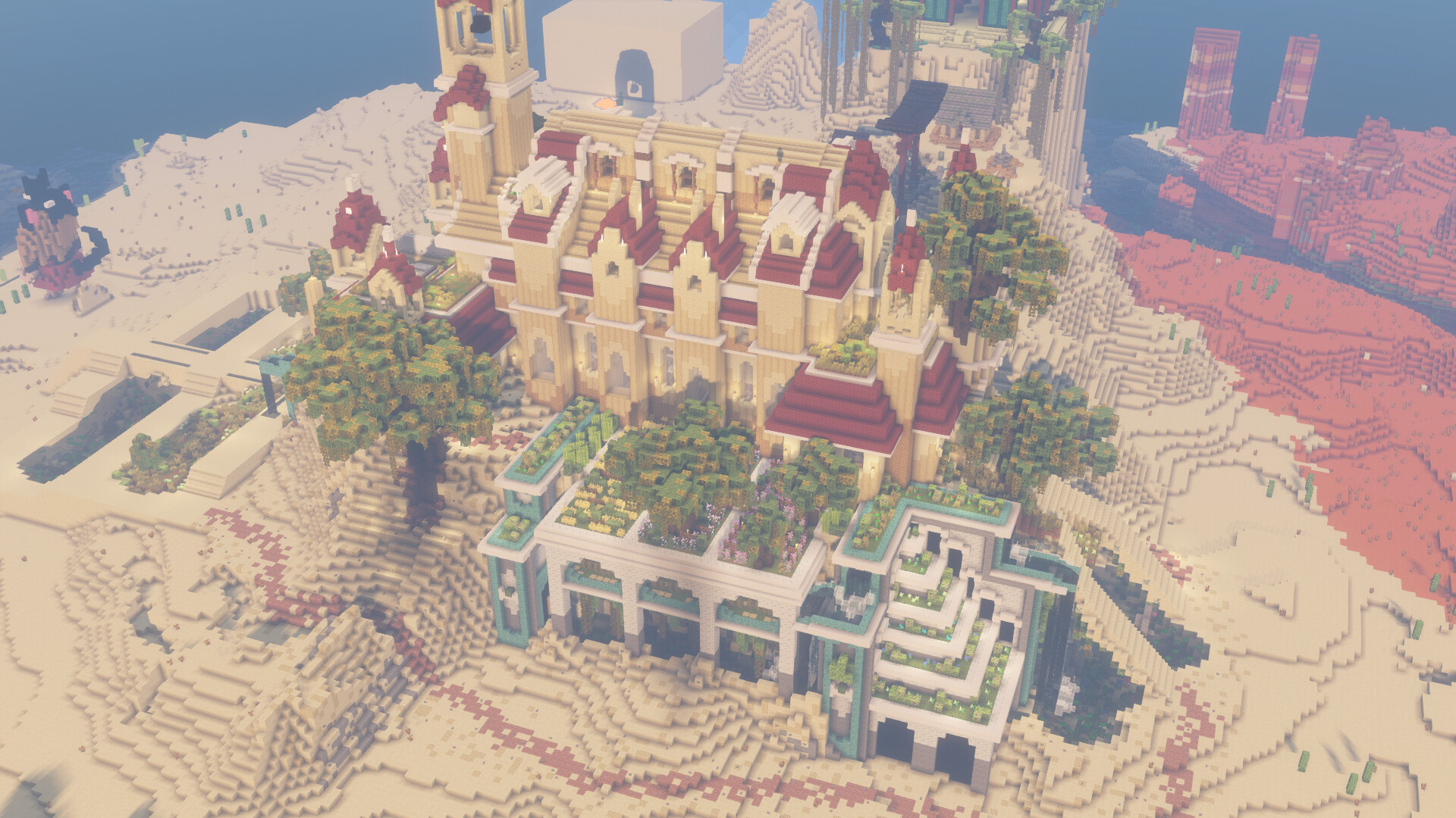 Desert Cathedral Minecraft Map