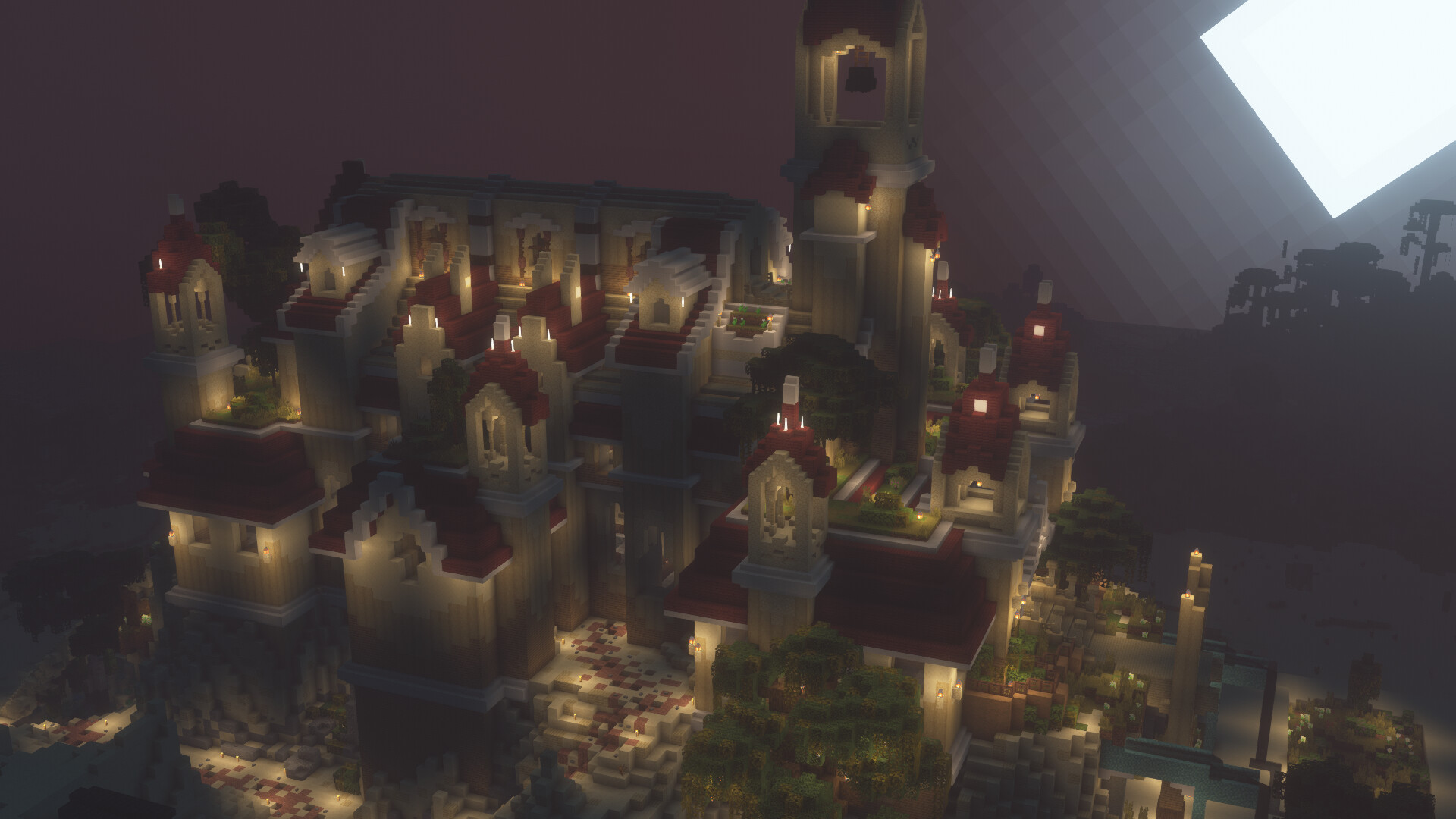 Desert Cathedral Minecraft Map