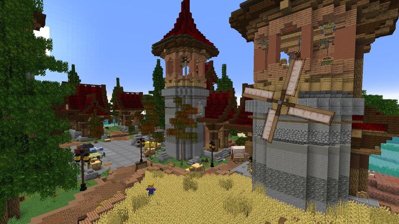 Island Spawn with Models Minecraft Map