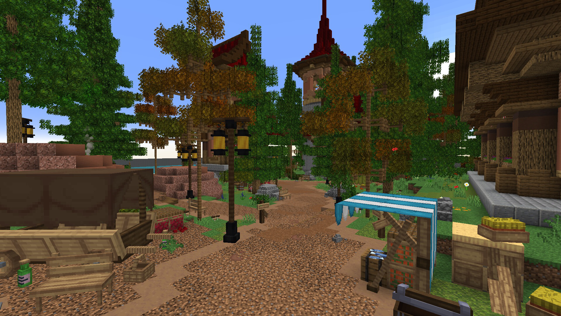 Island Spawn with Models Minecraft Map