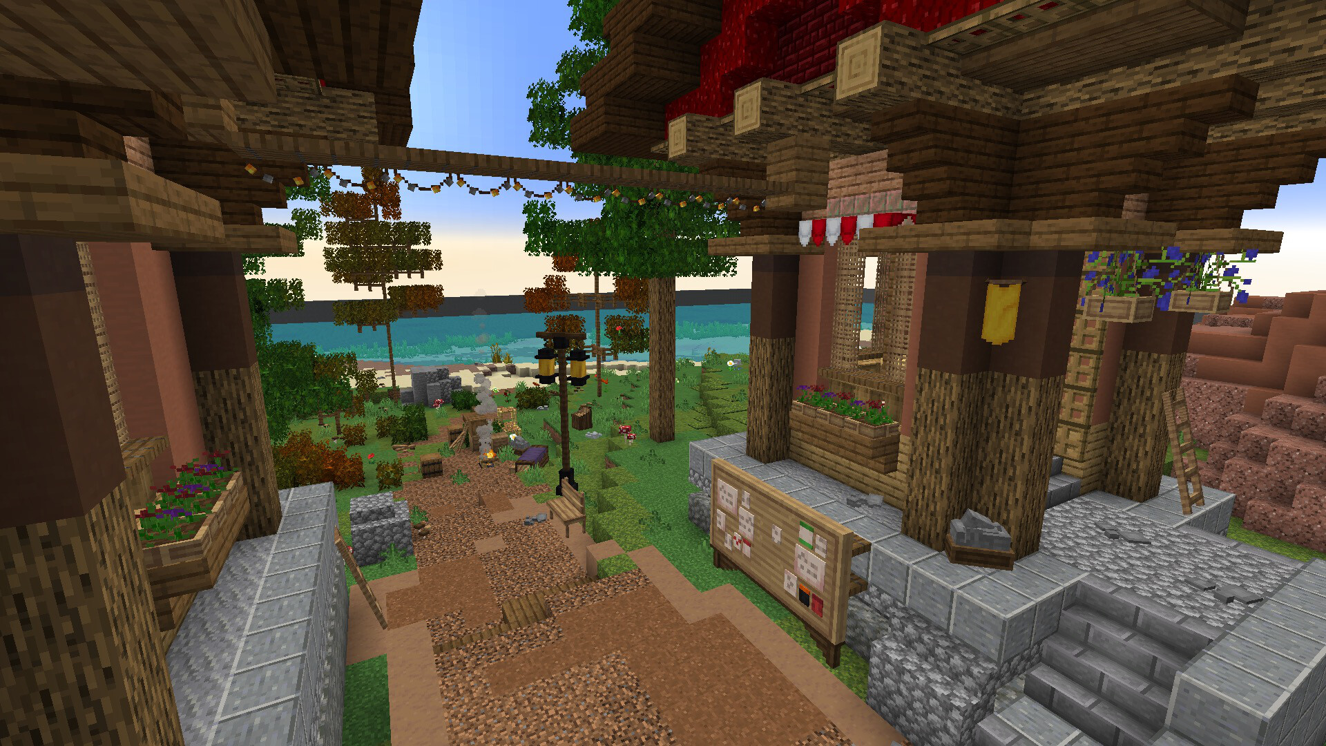 Island Spawn with Models Minecraft Map