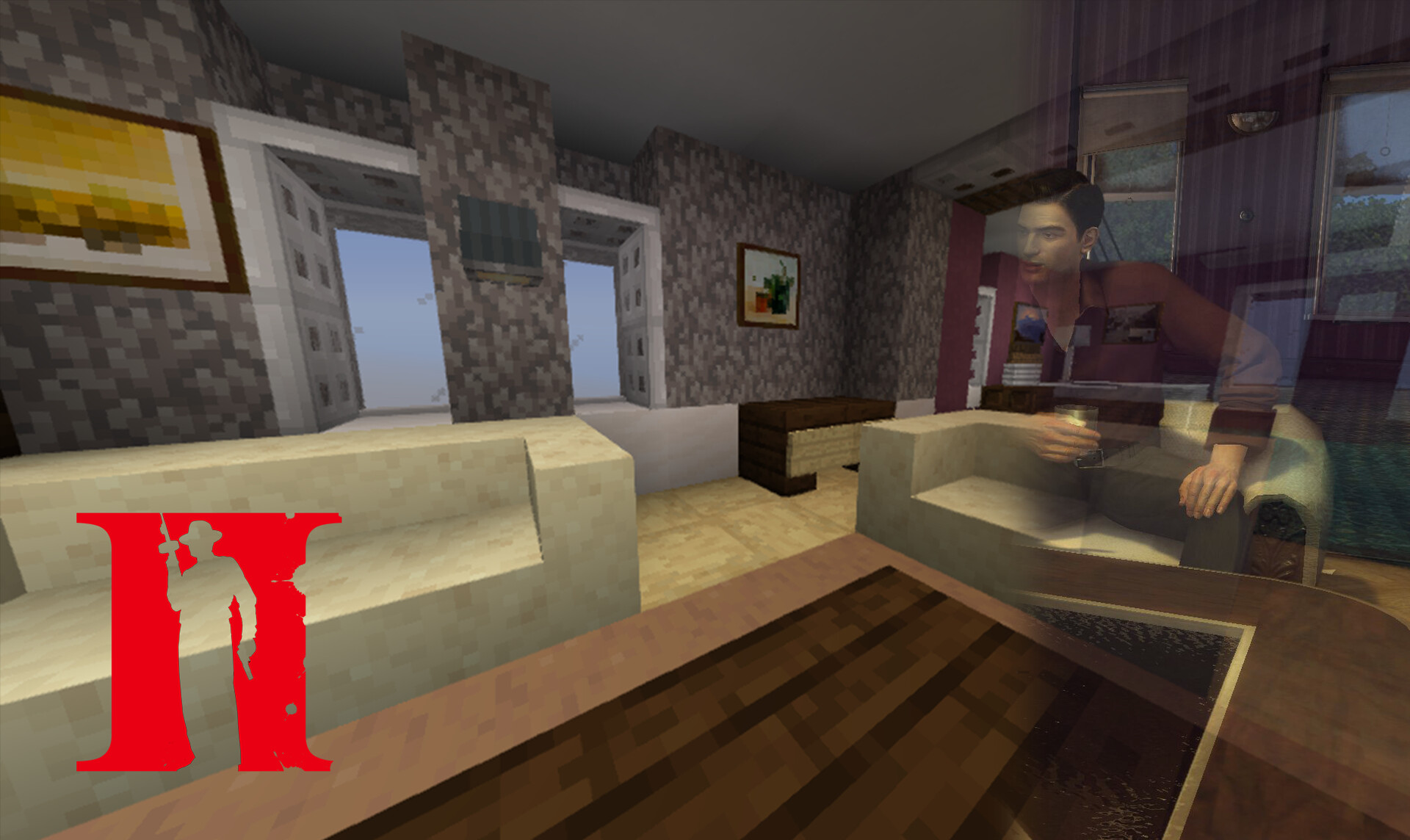 Joe Barbaro's 1940s apartment | Mafia II Minecraft Map