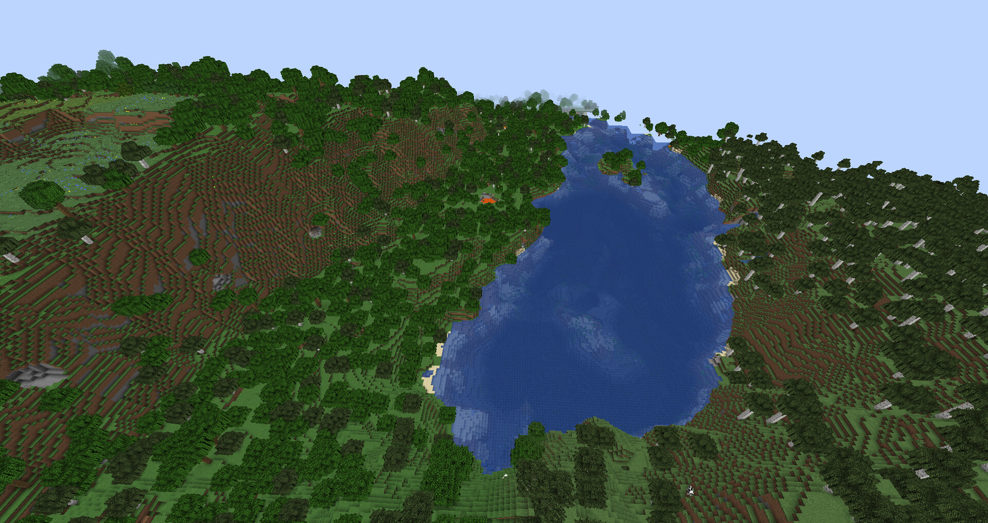 Pretty mountains Minecraft Map