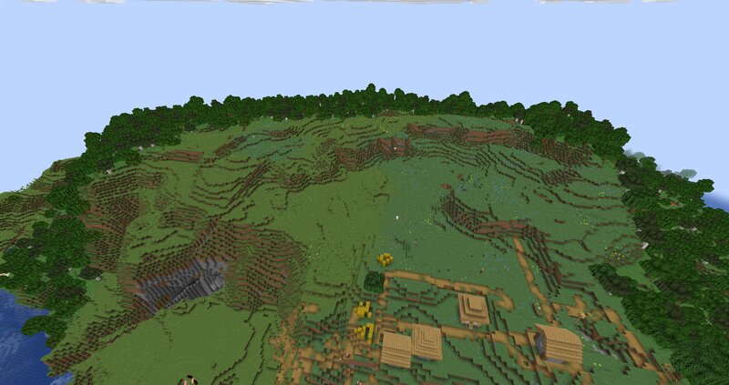 Pretty mountains Minecraft Map
