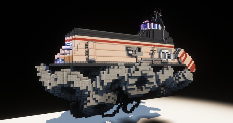 Magnetrine Space-Ship Minecraft Map