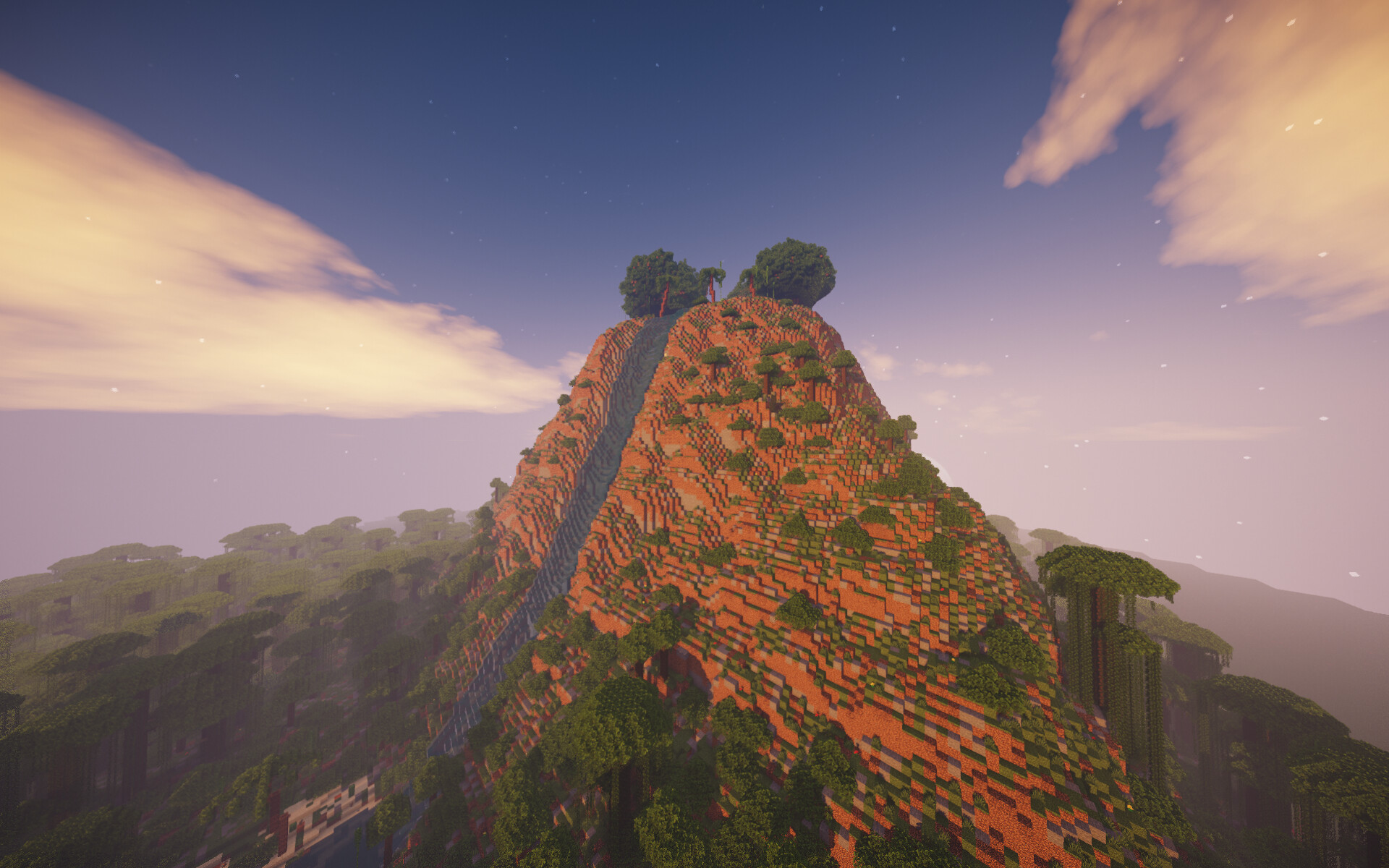 Waterfall Minecraft Map