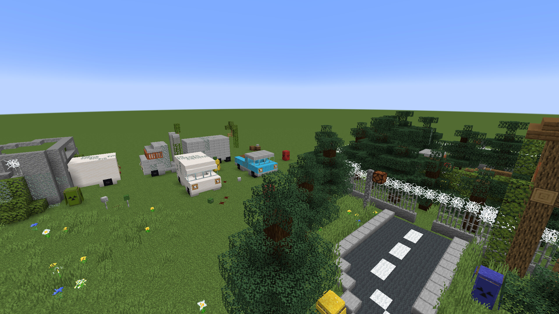 Post Apocalypse World Minecraft Map