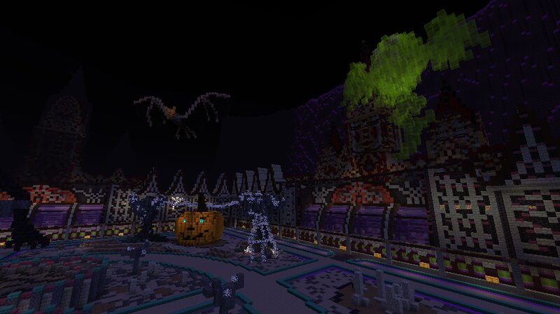Halloween Lobby 1.16 -1.19 Free Download Minecraft Map