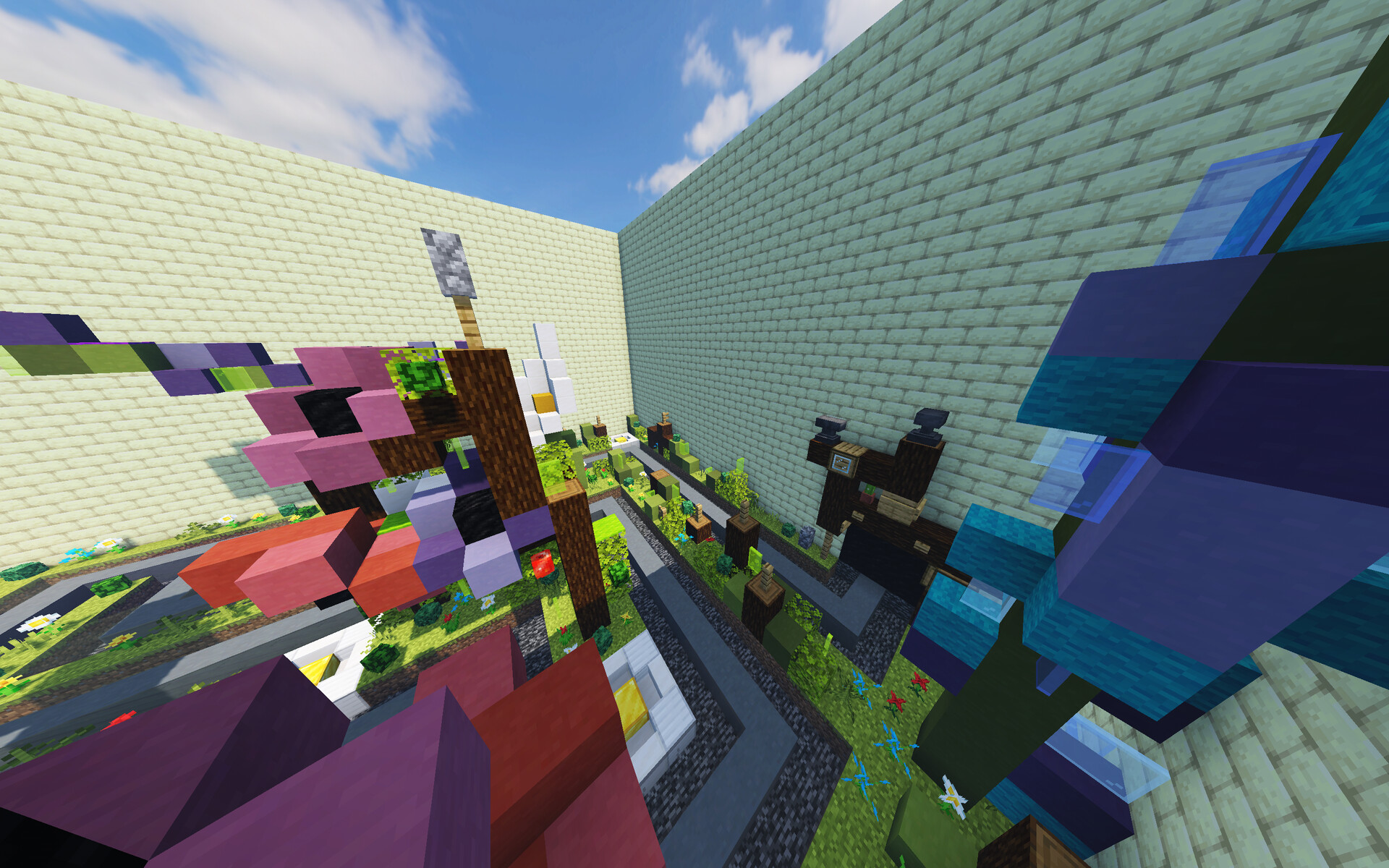 Tower Defense - Flowers [Playable] Minecraft Map