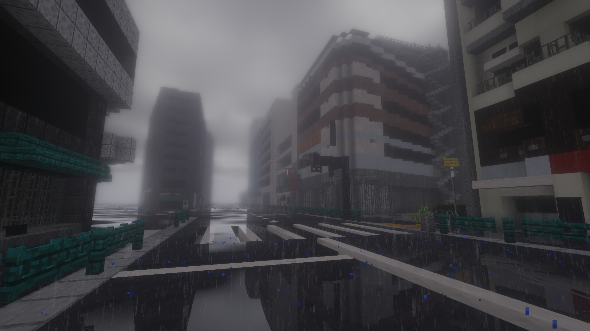 Weathering with you: abandoned building Minecraft Map