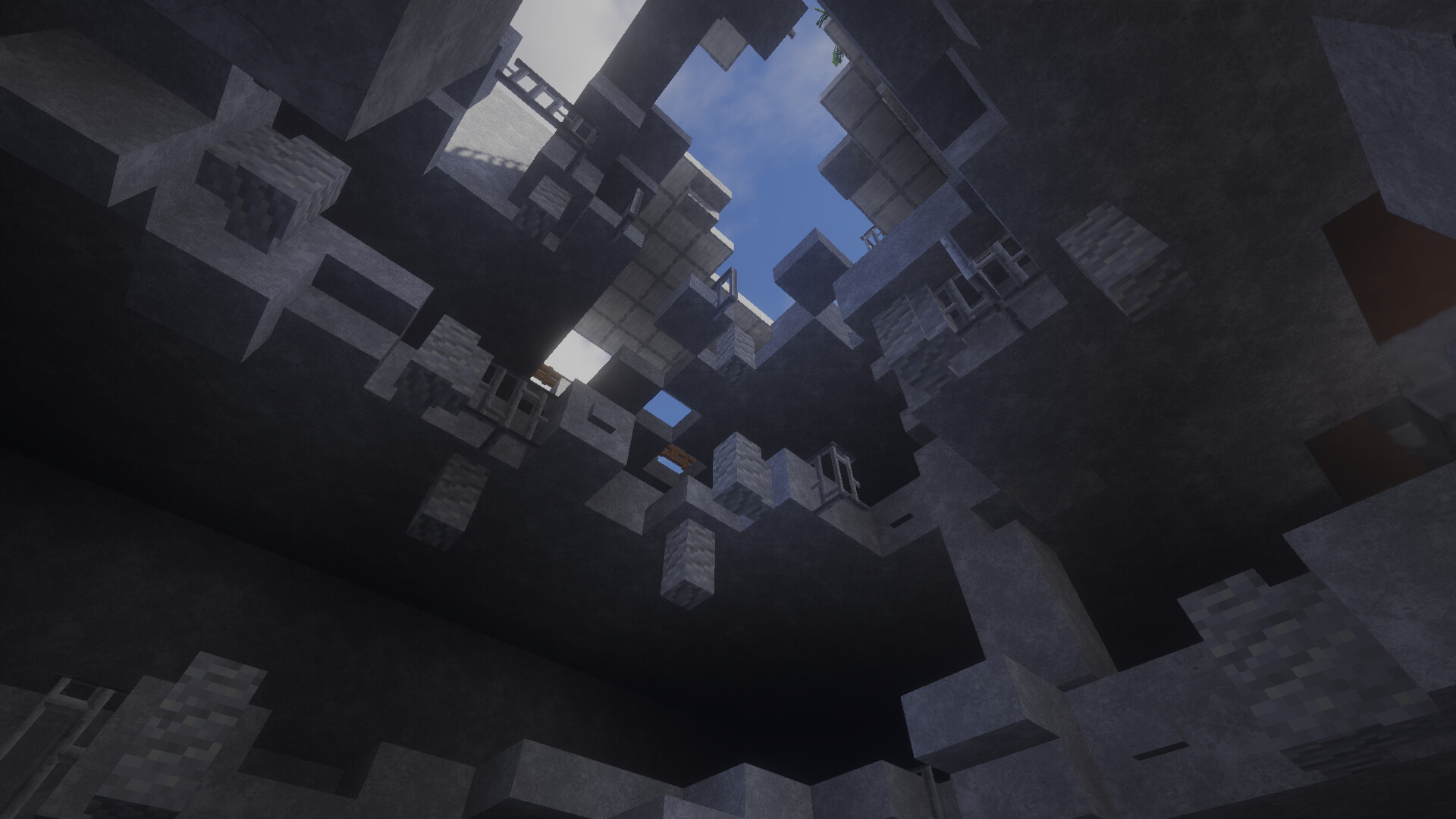 Weathering with you: abandoned building Minecraft Map