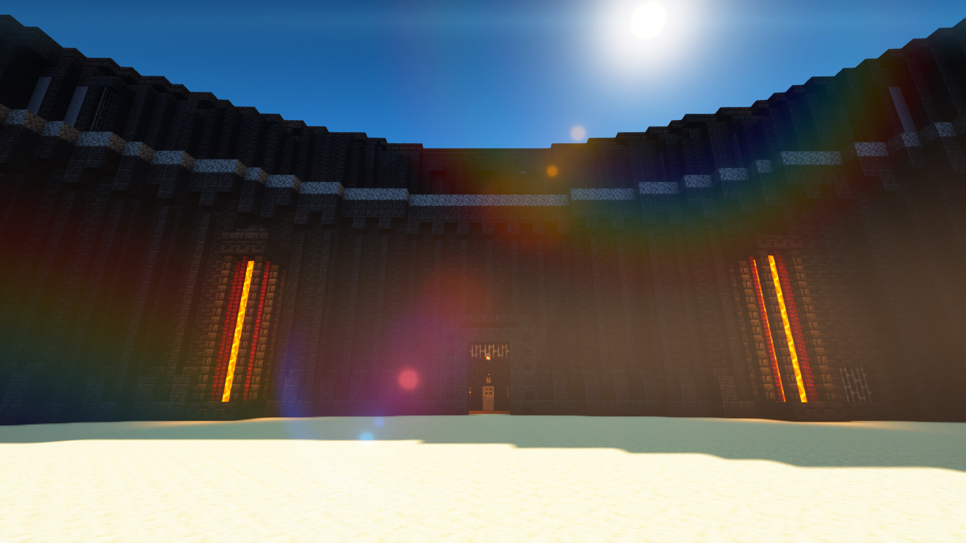 Gladiator Pit - inspired by MythrodakTV (Ivory/cello) Minecraft Map